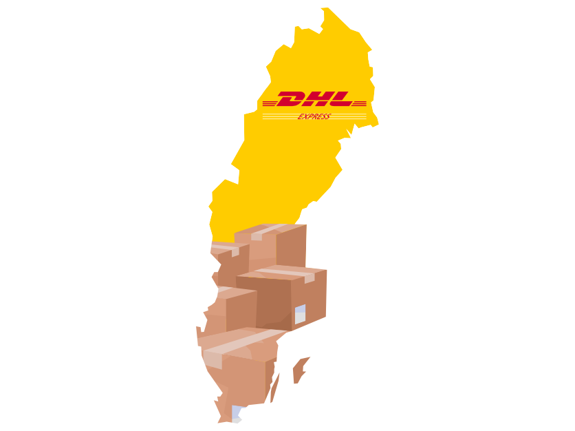 Versand nach Schweden mit DHL Express | Vergleichen & sparen | JUMiNGO